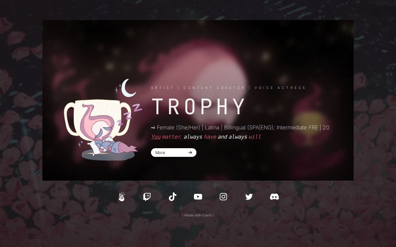 About Trophy